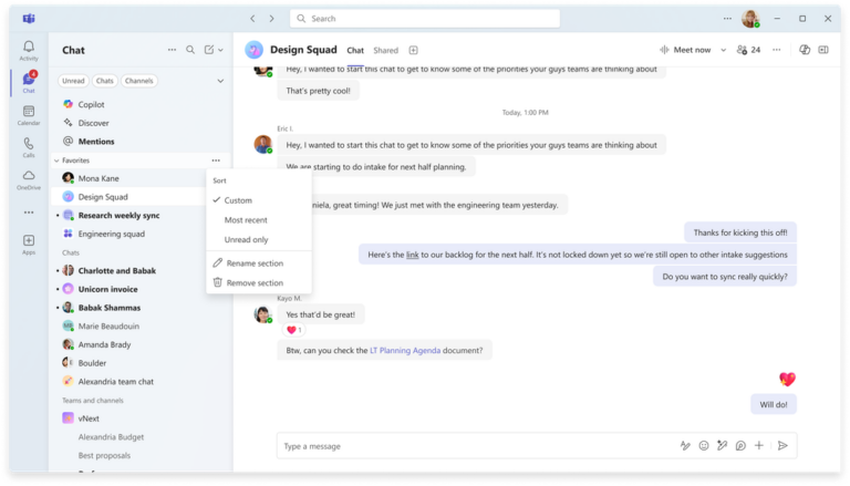 Microsoft Teams New Chat and Channel Experience: Threads a Unified Feed ...
